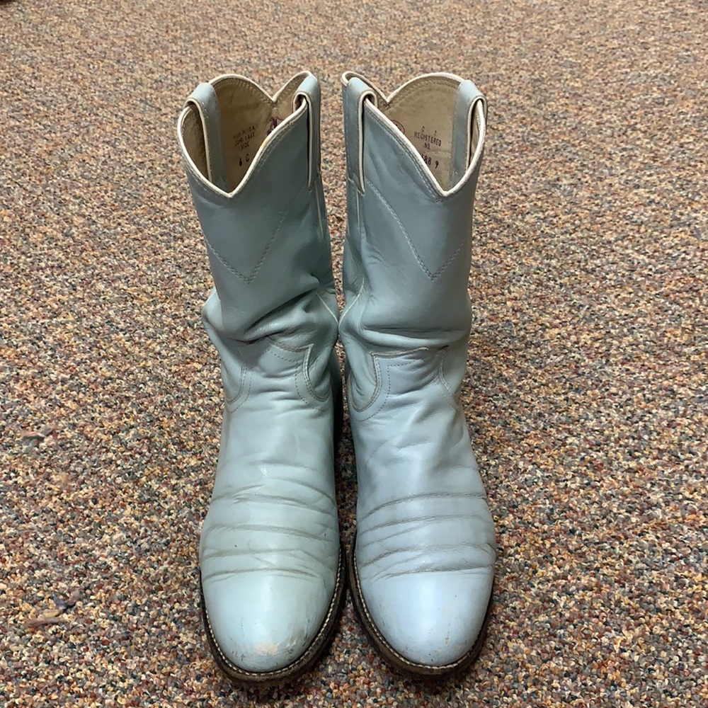 Justin Roper Boots & Belt (Set) - Gem